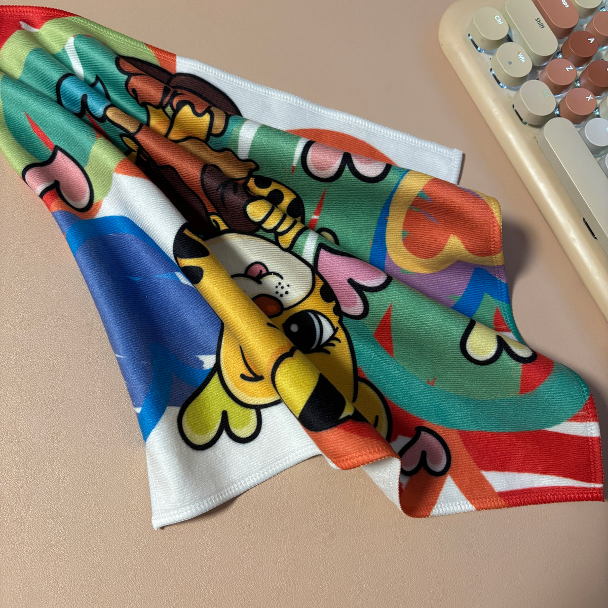 Custom 100% Cotton Square Towels – Tigerkin shop