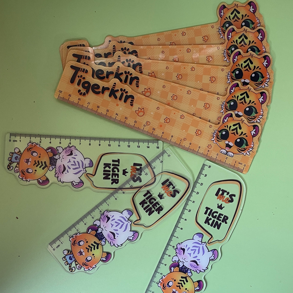 Custom acrylic rulers – Tigerkin shop